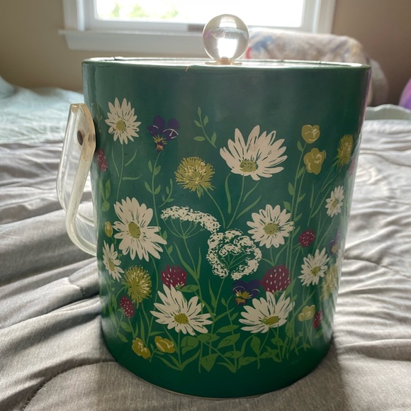 Lord & Taylor | Kitchen | Wild Flowers Ice Bucket Lord Taylor Green ...